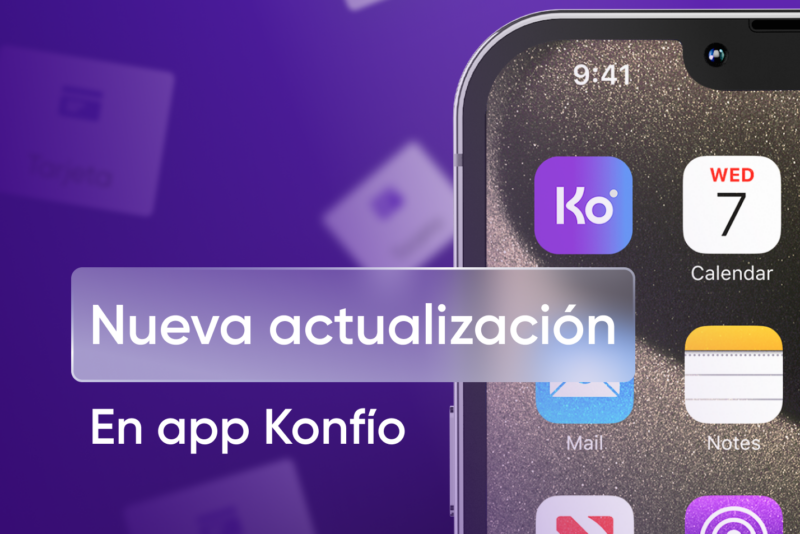 Nuevo menú en la app Konfío: gestiona tu Tarjeta Empresarial más fácil ...